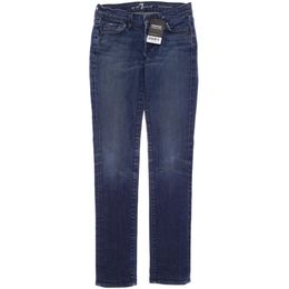 7 For All Mankind Damen Jeans, blau, Gr. 25