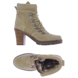 Tamaris Damen Stiefelette, beige, Gr. 37