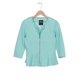 Madeleine Mode Madeleine Damen Strickjacke, hellblau, Gr. 38