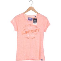 Superdry Damen T-Shirt, pink, Gr. 36