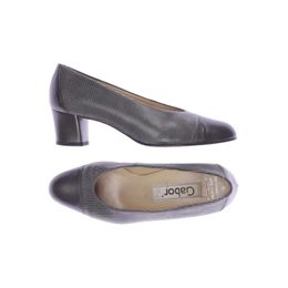 Gabor Damen Pumps, grau, Gr. 4