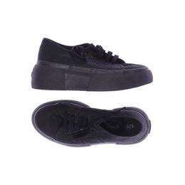 Superga Damen Sneakers, schwarz, Gr. 36