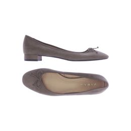 Zara Damen Ballerinas, braun, Gr. 39