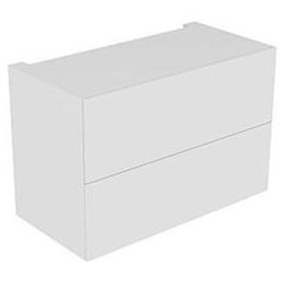 KEUCO Edition 11 Modul-Unterbauschrank 31316140100 105 x 70 x 53,5 cm, mit LED-Beleuchtung, Lack Seidenmatt, Glas Trüffel klar