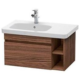 Duravit DuraStyle Waschtisch-Unterschrank DS639402121 73 x 44,8 cm, Becken links, nussbaum dunkel, 1 Auszug