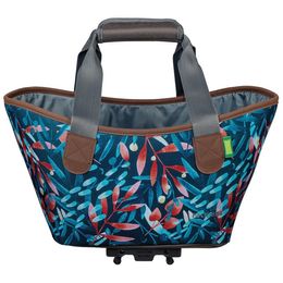 Fahrradtasche Racktime Taschen Gr. B/H/T: 34 cm x 25,5 cm x 37 cm, blau (blau, flowers)