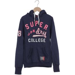 Superdry Damen Kapuzenpullover, marineblau, Gr. 36