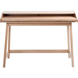 Schreibtisch WOODMAN "St. James" Tische Gr. B/H/T: 115 cm x 84 cm x 47 cm, braun (eiche, eiche, eiche) Home Office Schreibtisch, Laptoptisch