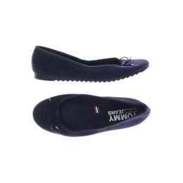 Tommy Jeans Damen Ballerinas, marineblau, Gr. 36