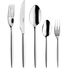 Pinti Inox Besteck-Set PINTINOX "Stile" Essbesteck-Sets Gr. 30 tlg., silberfarben (edelstahlfarben)