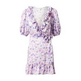 River Island Kleid Damen Größe 44 grün / lila / orange / pink / weiß Winterkleid