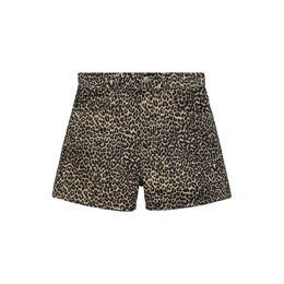 Mango Shorts Damen Gr&ouml;&szlig;e 35/36 braun / cappuccino / schwarz
