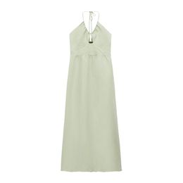 Mango Kleid Damen Größe 34 pastellgrün