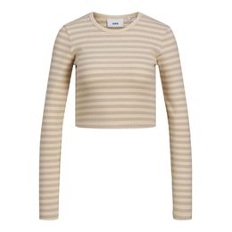 Jack & Jones JJXX Shirt 'Feline' Damen Größe L beige / dunkelbeige