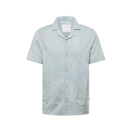 Hollister Button Up Shirt 'SUMMER' male Blue size S
