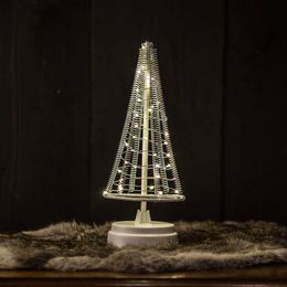 Hemsson Baum Santa's Tree, Draht silber Höhe 26 cm