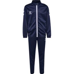 Hummel Trainingsanzug Jungen Gr&ouml;&szlig;e 152 marine / wei&szlig;