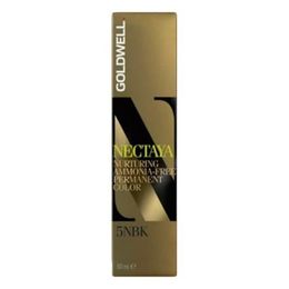 Goldwell Color Nectaya Enriched NaturalsNurturing Ammonia-Free Permanent Color 5NBK Hellbraun Reflecting Golden Topaz