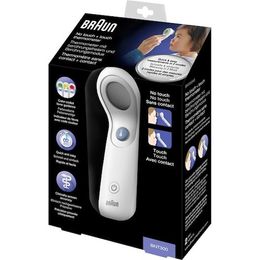 Braun Thermometer Stirn BNT300No Touch + Touch Thermometer Batterie + Schutzkappe + Anleitung