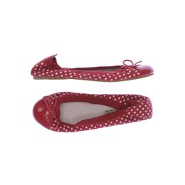 Buffalo London Damen Ballerinas, rot, Gr. 39