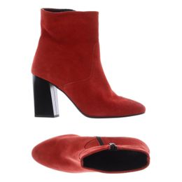 Asos Damen Stiefelette, rot, Gr. 5