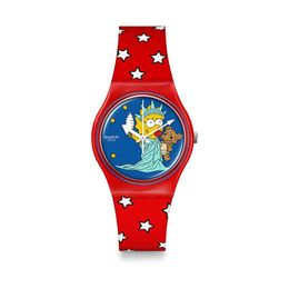 Swatch Unisexuhr THE SIMPSONS COLLECTION SO28Z120