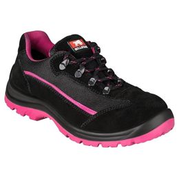 Willax 2470, Da-Sichschuh BULLSTAR S3 schwarz/fuchsia Gr. 39