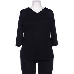 Ulla Popken Damen Langarmshirt, schwarz, Gr. 42