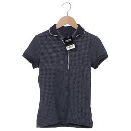 Tommy Hilfiger Damen Poloshirt, marineblau, Gr. 36