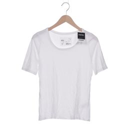 Oui Damen T-Shirt, weiß, Gr. 34