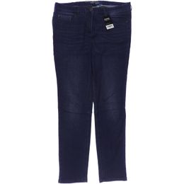 Ulla Popken Damen Jeans, marineblau, Gr. 92