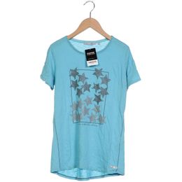 Cecil Damen T-Shirt, blau, Gr. 36