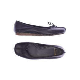 Clarks Damen Ballerinas, schwarz, Gr. 4.5