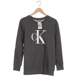 Calvin Klein Jeans Damen Sweatshirt, grau, Gr. 42