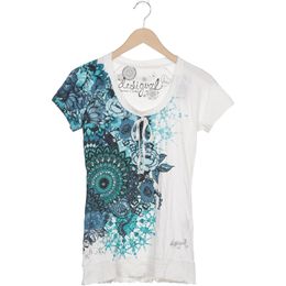 Desigual Damen T-Shirt, weiß, Gr. 38