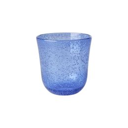 Rice Acryl Trinkglas Bubble, blau