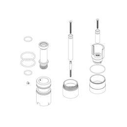Herzbach MODUL7 Verl&auml;ngerung 30mm Thermostat 2/3 Verbraucher, 70.728001.1.09 70.728001.1.09