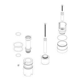 Herzbach MODUL7 Verl&auml;ngerung 30mm Thermostat 1 Verbraucher, 70.718001.1.09 70.718001.1.09