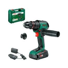 Bosch Akku-Bohrschrauber AdvancedDrill 18V-80 QuickSnap gr&uuml;n/schwarz, Li-Ionen Akku 2,5Ah, Koffer, POWER FOR ALL ALLIANCE