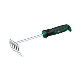 Bosch Garten Handrechen, Edelstahl gr&uuml;n/schwarz, Breite 8,7cm