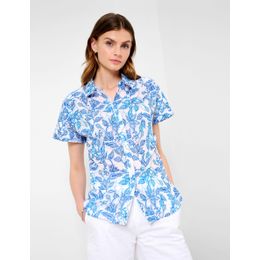 Brax Damen Bluse Style VIV, Weiß, Gr. 34