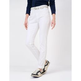 Brax Damen Hose Style MARY, Weiß, Gr. 36