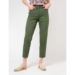 Brax Damen Chino Style MARA S, Khaki, Gr. 32