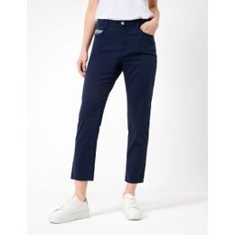 Brax Damen Five-Pocket-Hose Style CAROLA S, Blau, Gr. 32