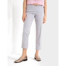 Brax Damen Chino Style MARA S, Hellgrau, Gr. 46