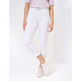 Brax Damen Hose Style MARY S, Weiß, Gr. 44L