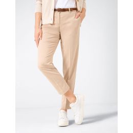 Brax Damen Chino Style MARON S, Beige, Gr. 46K