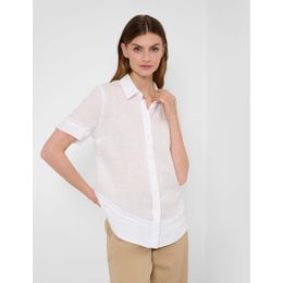 Brax Damen Bluse Style VEL, Weiß, Gr. 34