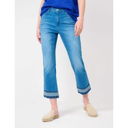 Brax Damen Five-Pocket-Hose Style MARY S, Blau, Gr. 32