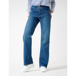 Brax Damen Palazzohose Style MAINE, Jeansblau, Gr. 44K